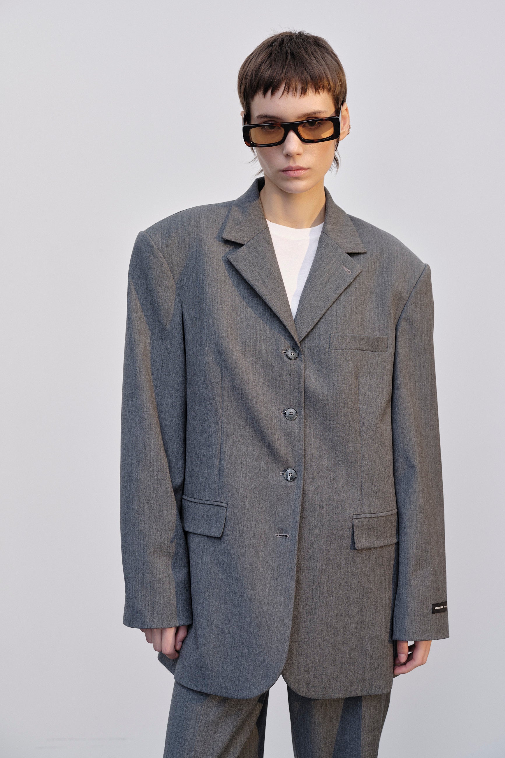 Yves Blazer - Dark Grey (FW) – Herskind Official