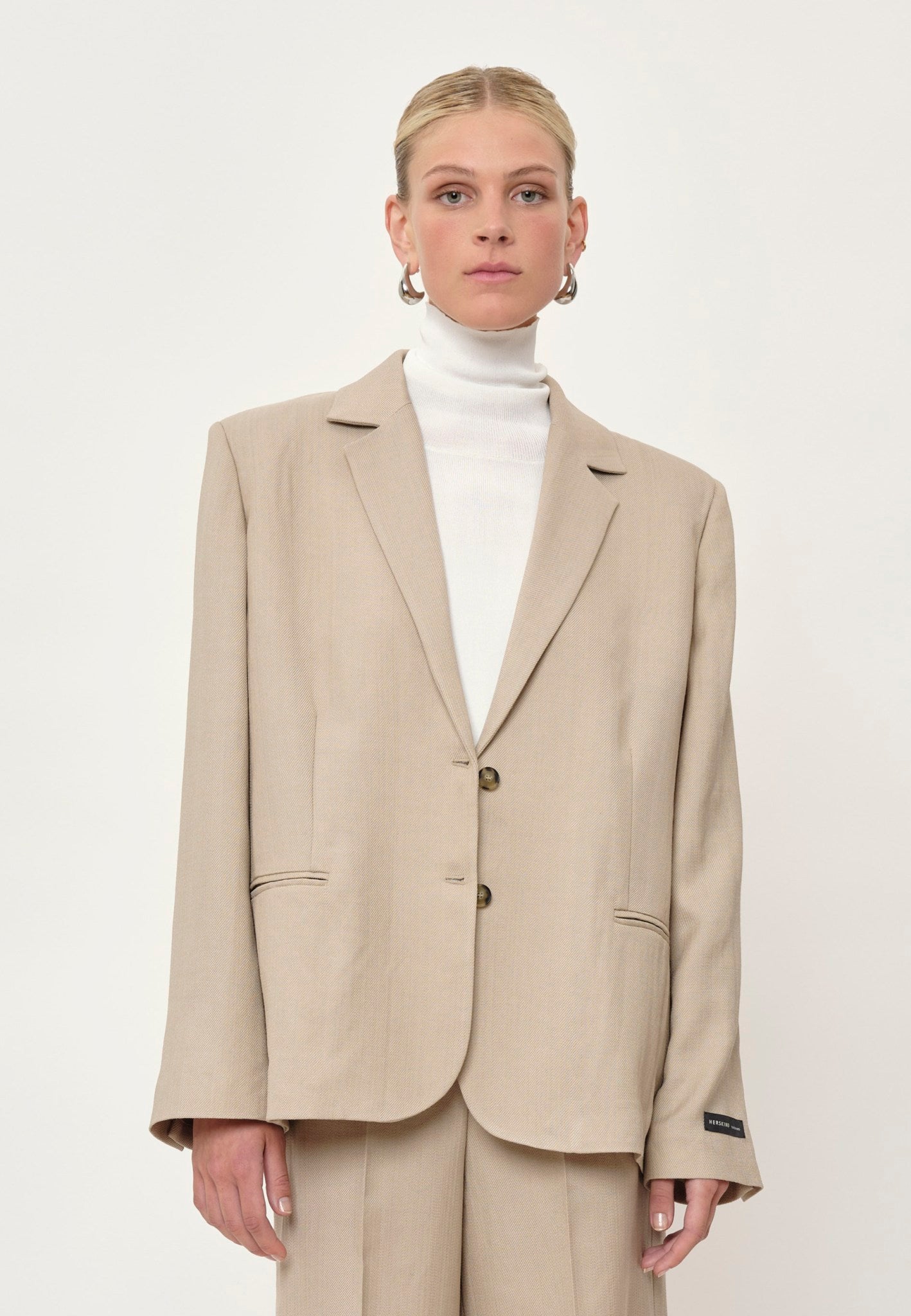 Lennon Blazer - Croissant – Herskind Official