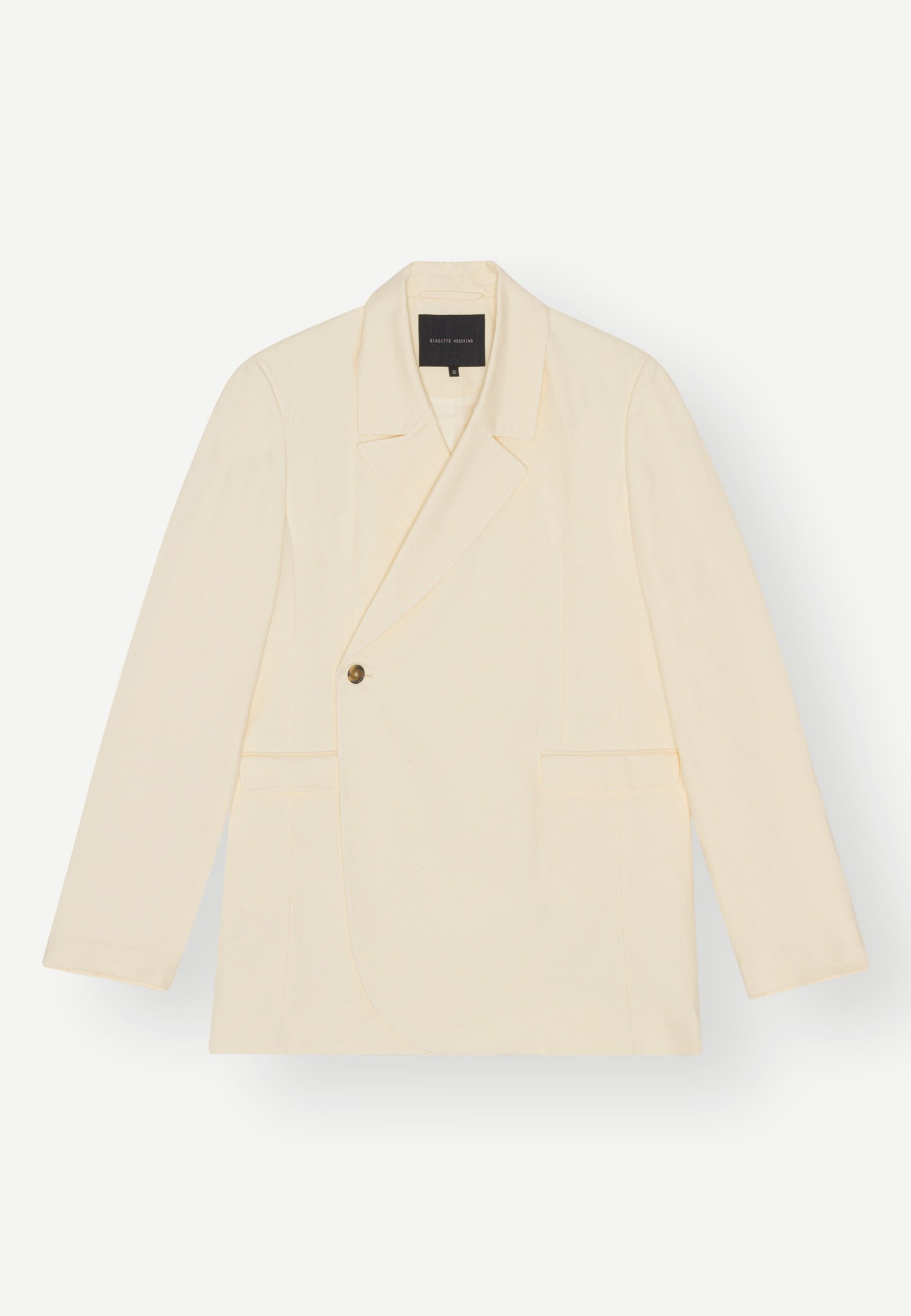 Lilith Linen Blazer - Baby Yellow – Herskind Official
