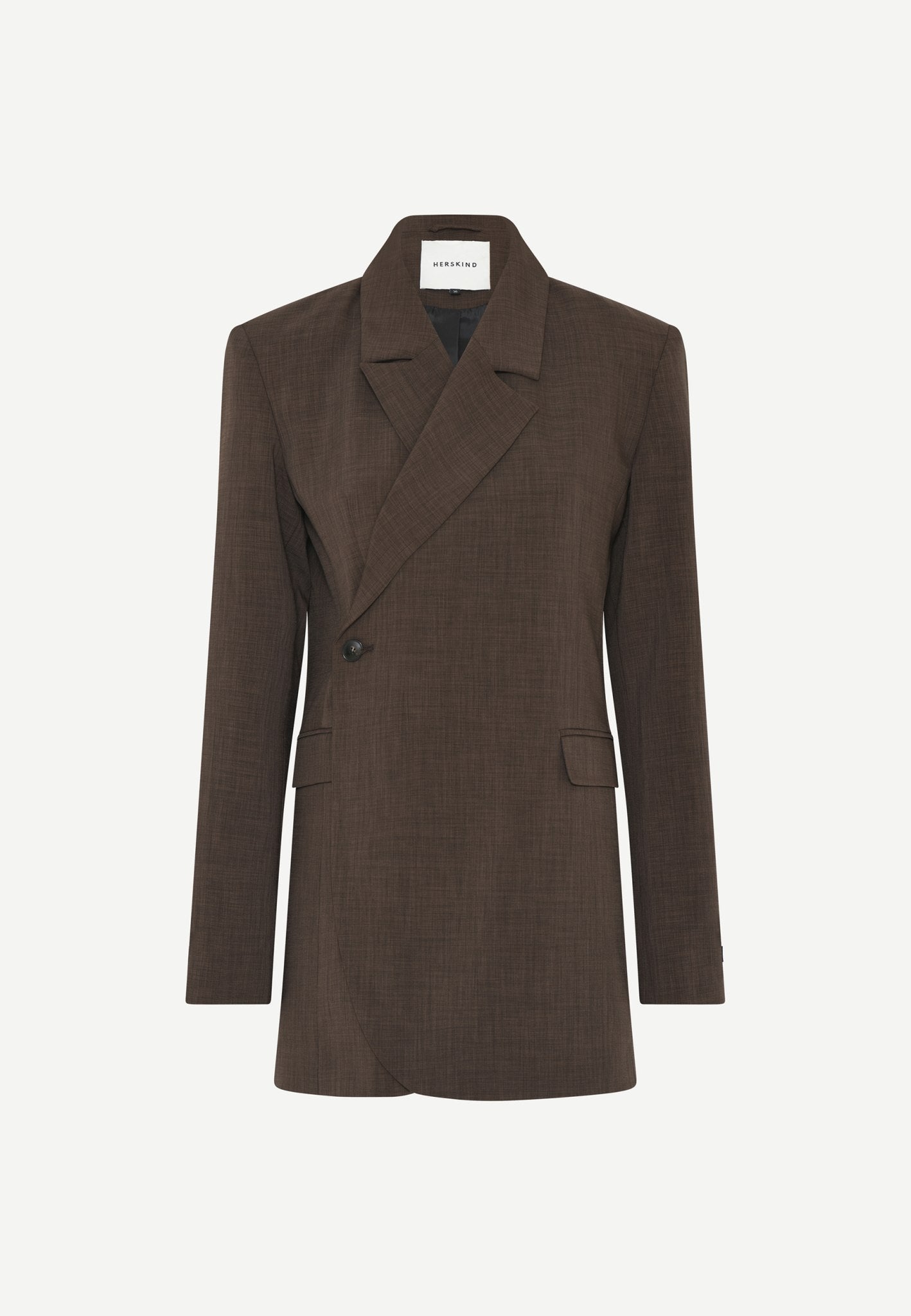 Lilith Blazer - Dark Chocolate – Herskind Official