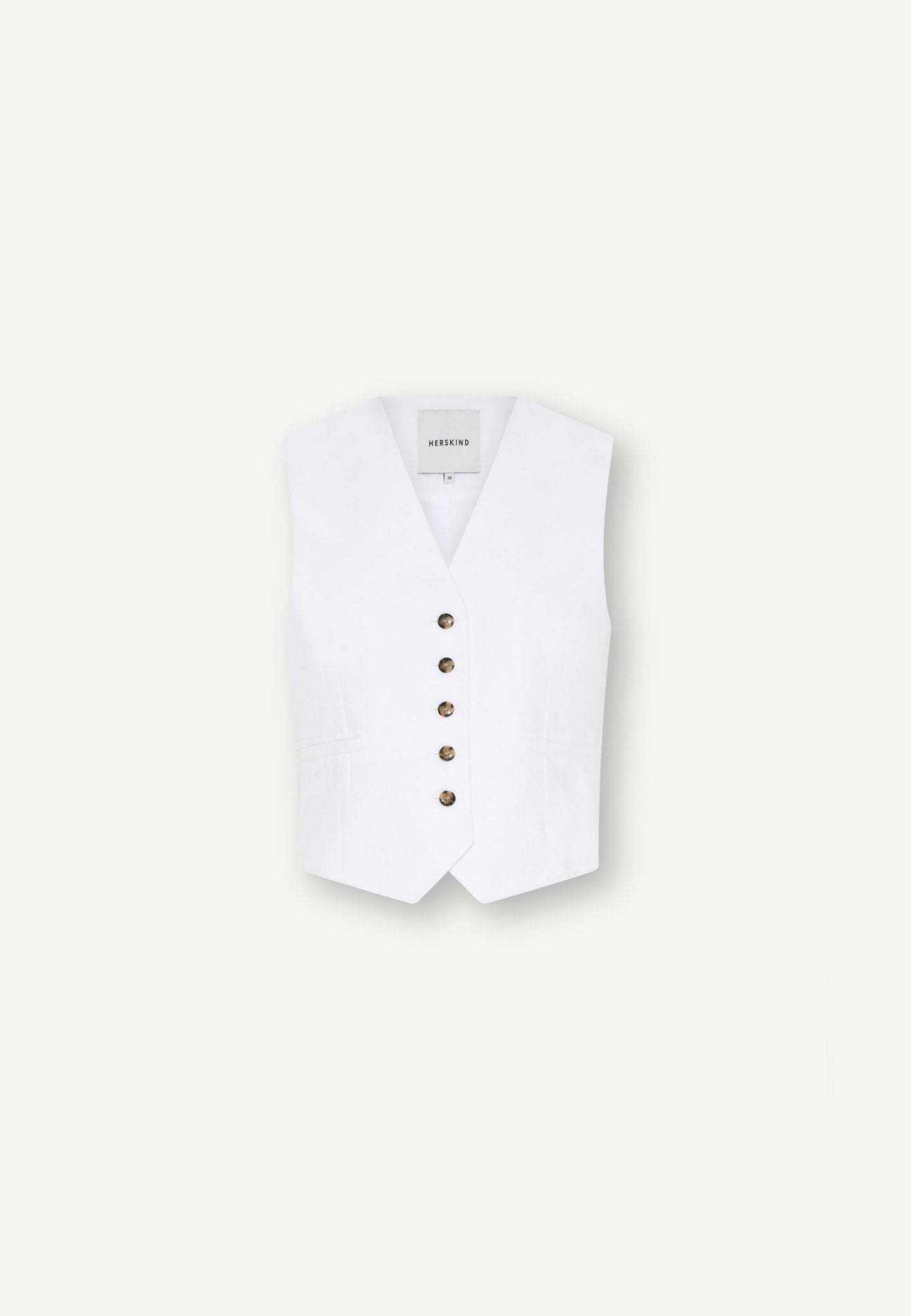 Mister Vest - White – Herskind Official