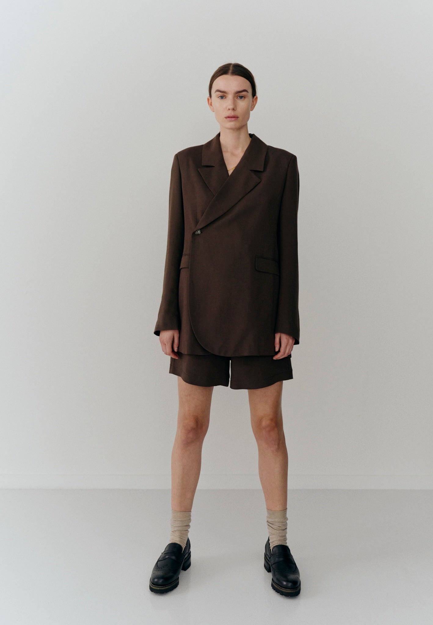 Lilith Blazer - Coffee – Herskind Official