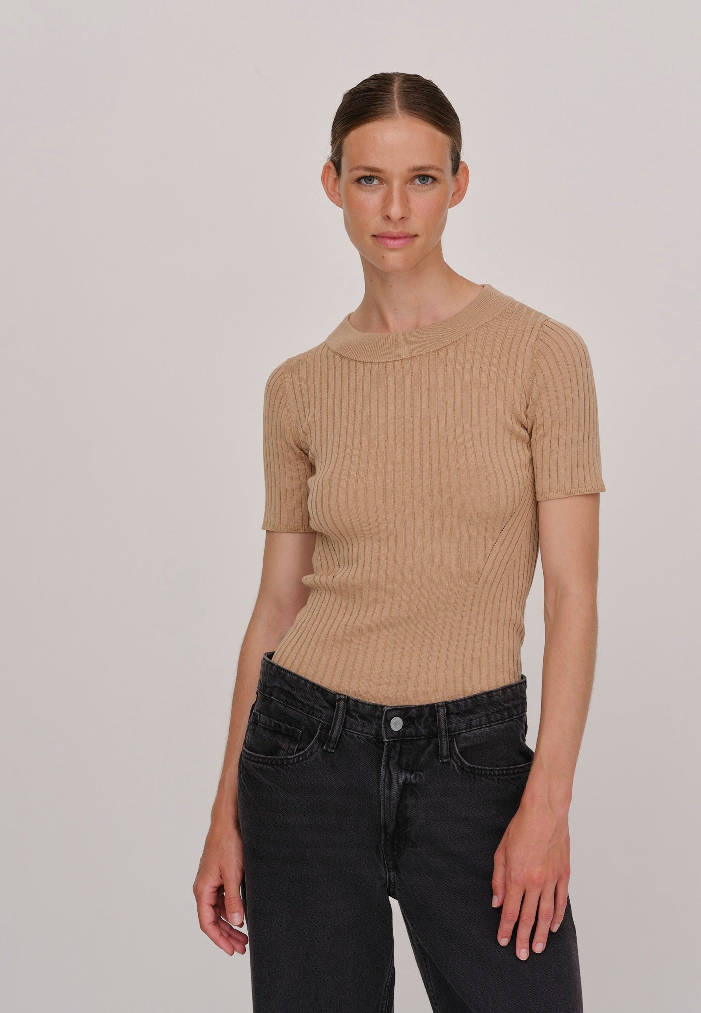Doofy Knit Blouse - Croissant – Herskind Official