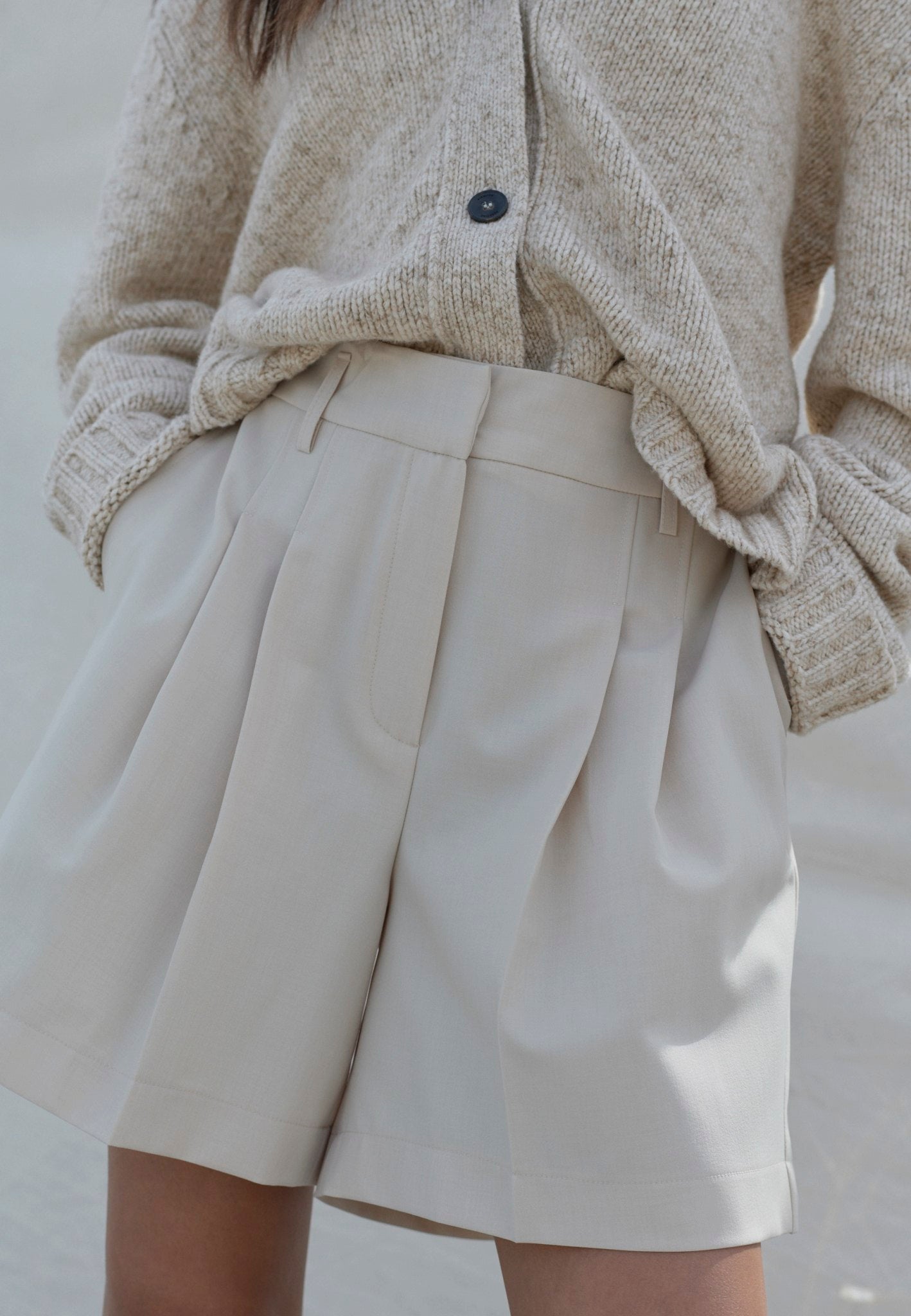 Lena Shorts - Bleached – Herskind Official